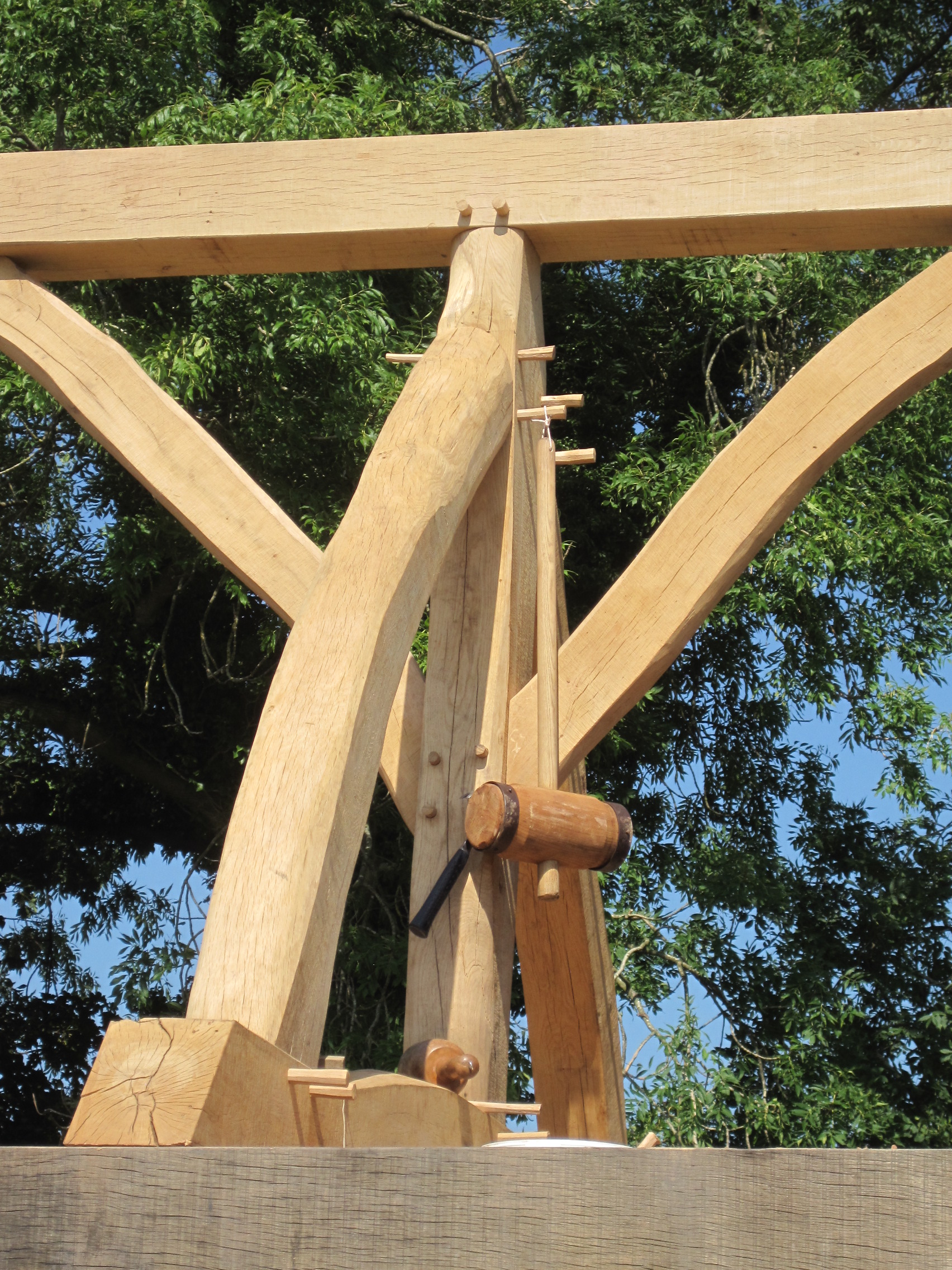 truss finished | Solway Shore-walker