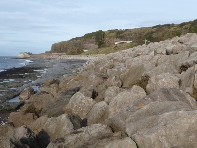 Protecting the coast: limestone rock armour | Solway Shore-walker